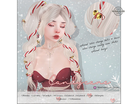 Second Life Marketplace - 2.Doe: Candycane - Browns